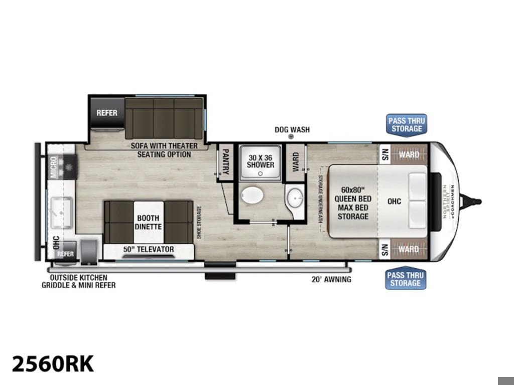 2026 Northern Spirit 2560RK by Coachmen | Camp-OutRV1 - RVC Navigator